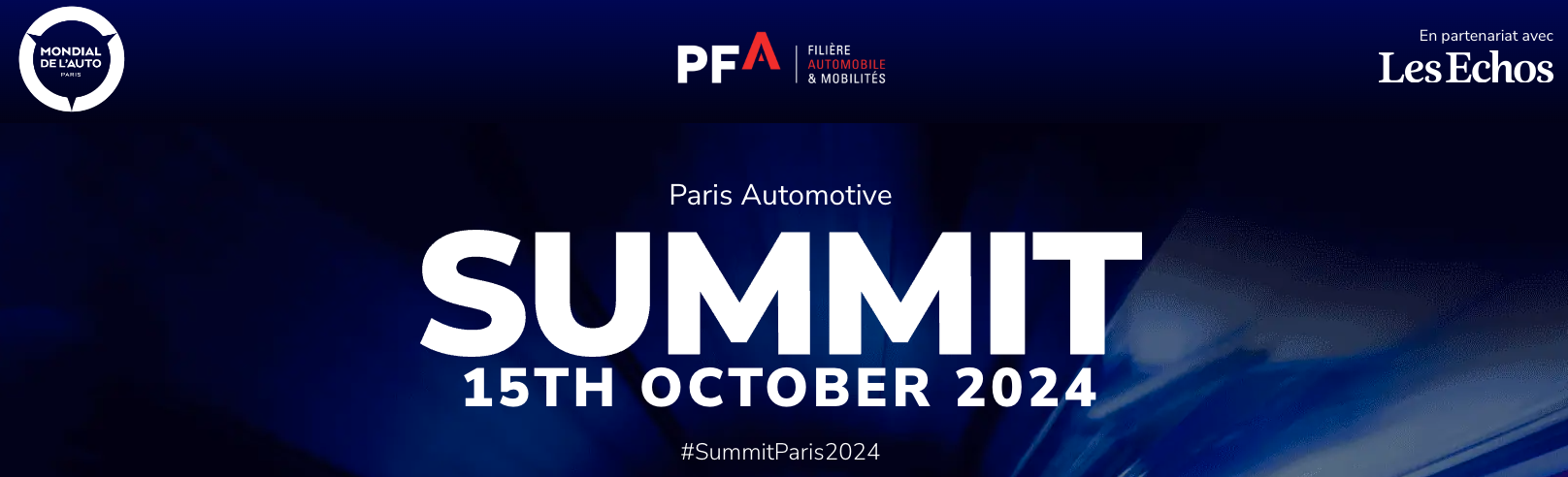 Paris Automotive SUMMIT 2024 - Pôle Véhicule du Futur